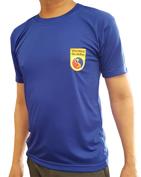 Tee-shirt Vovinam bleu