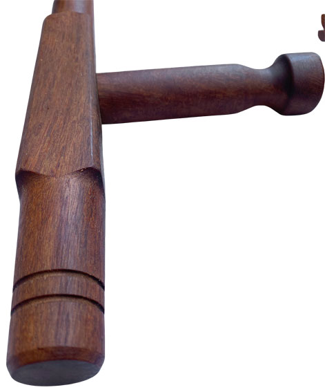 Tonfa Okinawa in Pyinkado wood