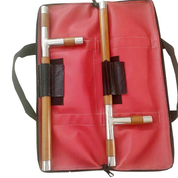 Tonfa Okinawa in Pyinkado wood